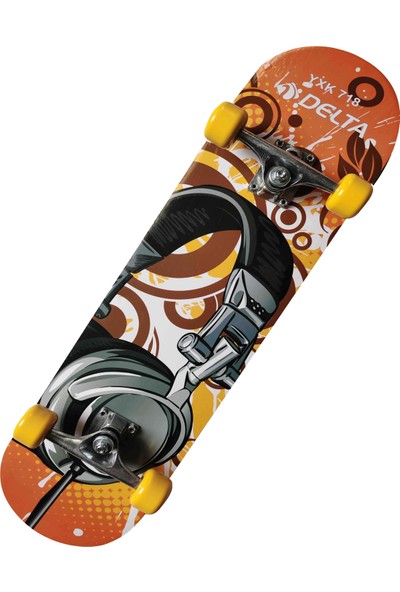 Delta Silikon Teker Üstü Zımparalı Kaykay - Yxk 718