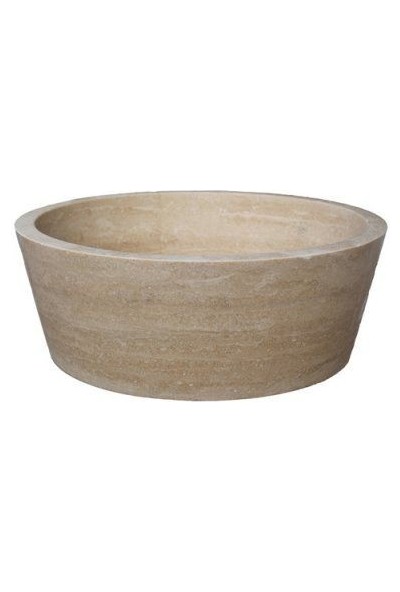 Raymer Tezgah Üstü Yarım Leğen Doğaltaş Mermer Lavabo Raymer Tezgah Üstü Yarım Leğen Doğaltaş Mermer Lavabo