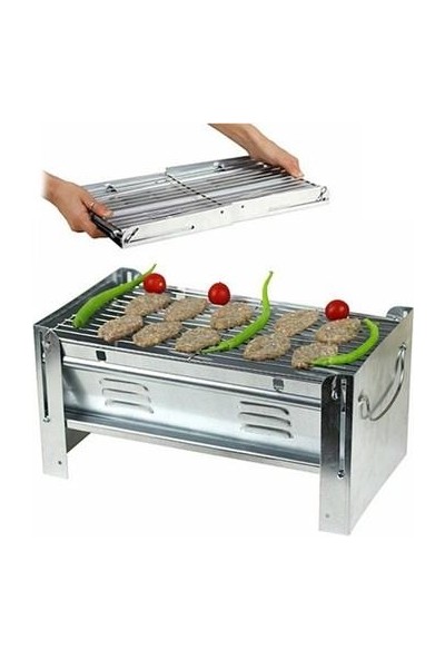 Leva Mangal Katlanır Metal Izgaralı 9006505 Leva Mangal Katlanır Metal Izgaralı 9006505