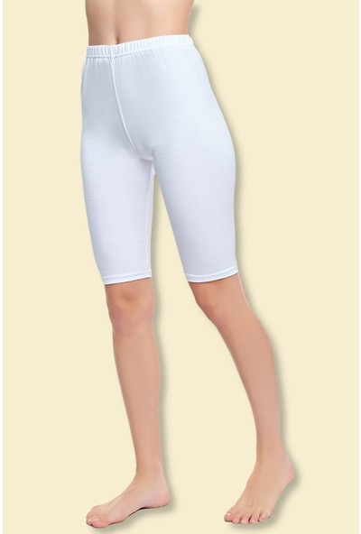 Kadın Diz Üstü Pamuklu Ince Tayt