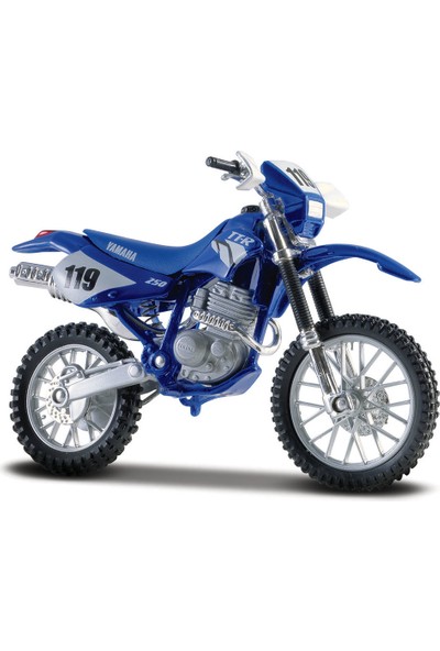 Maisto Yamaha TT-R250 1:18 Ölçek Model Motosiklet Maisto Yamaha TT-R250 1:18 Ölçek Model Motosiklet