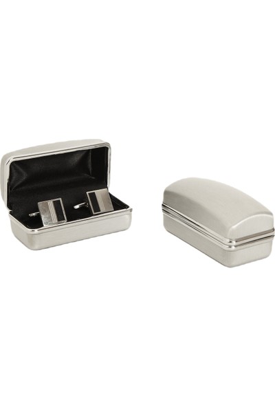 1001 Kravat Siyah Desenli Metal Kol Düğmesi 1001 Kravat Siyah Desenli Metal Kol Düğmesi