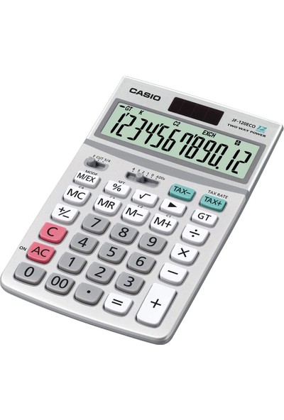 Casio JF-120 Eco Döviz ve Kdv Özellikli Hesap Makinesi