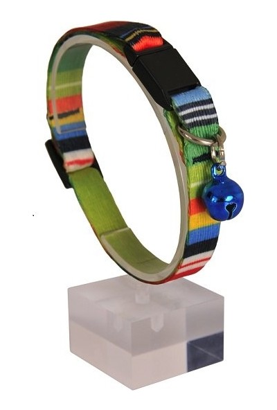 Dali's Renkli Desenli Yumuşak Kedi Boyun Tasması 22-30 cm Dali's Renkli Desenli Yumuşak Kedi Boyun Tasması 22-30 cm