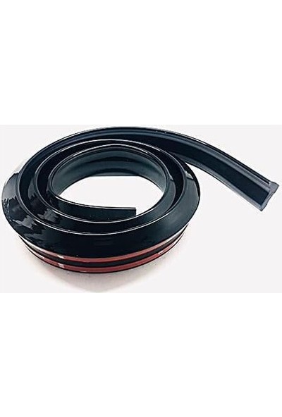 Compax Universal Bagaj Üstü Spoiler 3D Bagaj Çıtası Piano Black