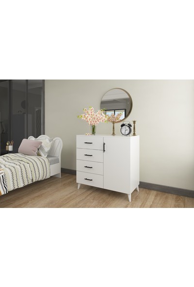 Sunroyal Concept Lavinia 4 Çekmeceli Şifonyer