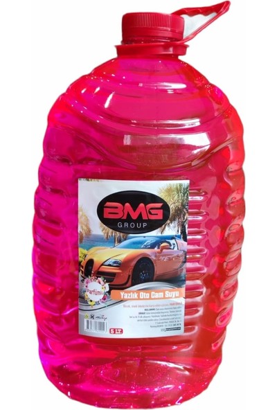 Bmg Yazlık Oto Cam Suyu 5 Lt