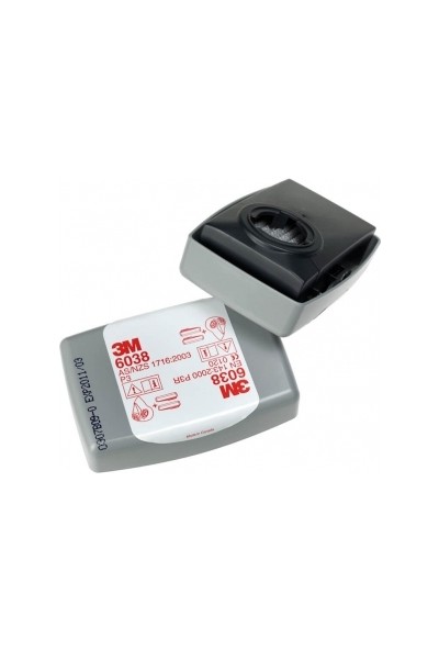 3m 6038 P3 Organik-Ozon Solo Filtre
