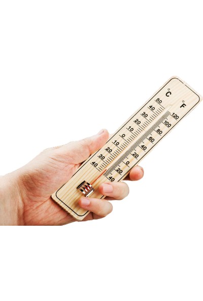 Ahşap Termometre Ahşap Termometre