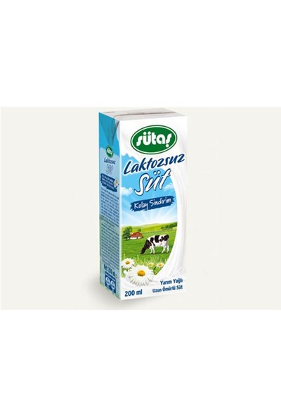 Sütaş Laktozsuz Süt 1 Lt