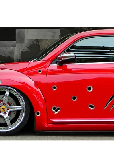 Go İthalat Kurşun Izi Sticker