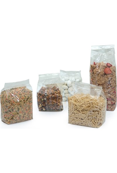 Msb Ambalaj Kare Tabanlı Opp Körüklü Torba 8 x 28 100'LÜ