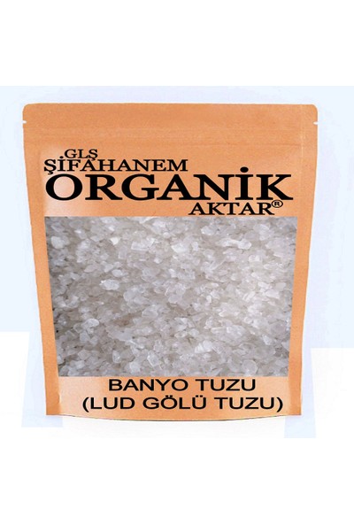 GLŞ Şifahanem Organik Aktar Banyo Tuzu 1 kg ( Lud Gölü Tuzu )