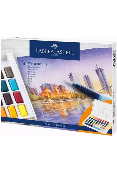 Faber-Castell Creative Studio Tablet Suluboya 36lı