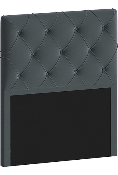 Mobpazar Milas Baza Başlığı 120x100 Cm Antrasit Renk