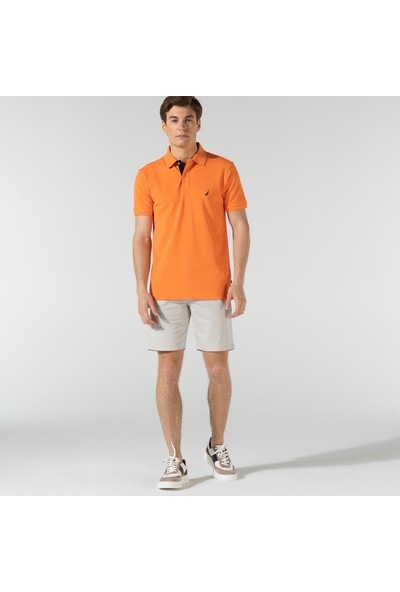 Nautica Erkek Gri Slım Fıt Bermuda Şort BC0100T.0FJ