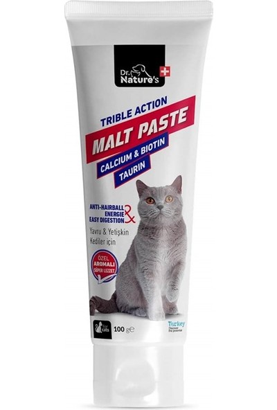 Dr. Nature's Malt Macun (Tüy Yumağı Için Hairball) 100 gr