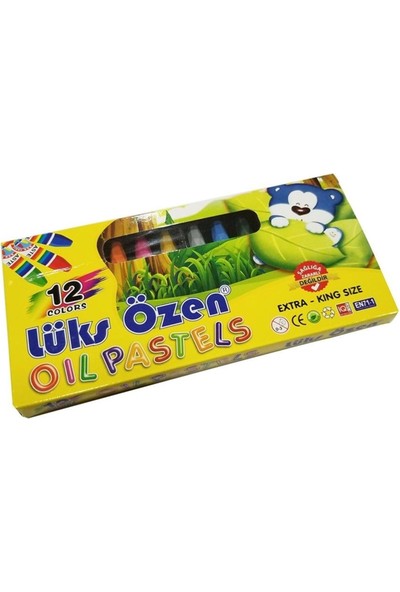 Lüks Özen 12 Renk Pastel Boya