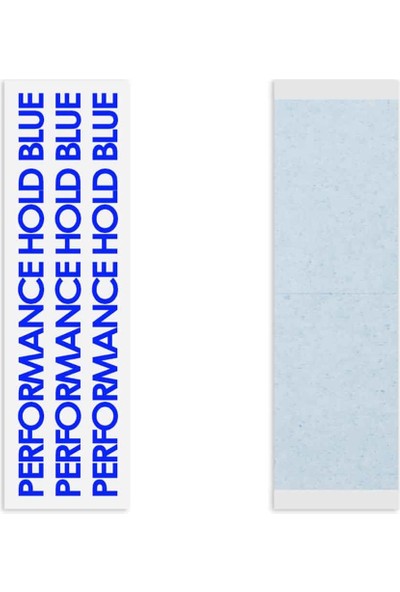 Performance Hold Blue Mavi Protez Saç Bandı 108 Adet Düz