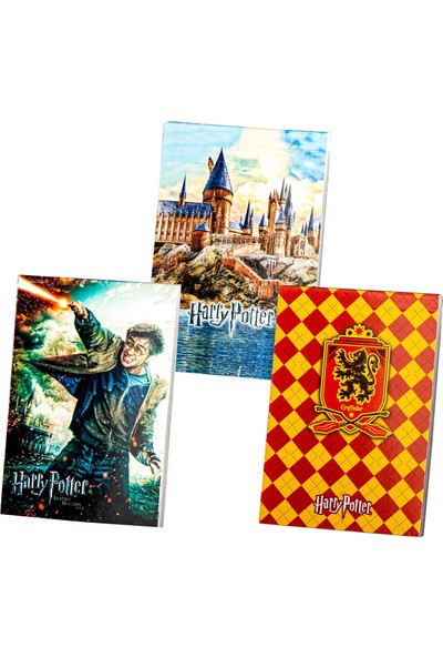 Gifi Notepad Harry Potter Tasarım Kapaklı Memopad Lisanslı 3’lü Set Gifi Notepad Harry Potter Tasarım Kapaklı Memopad Lisanslı 3’lü Set