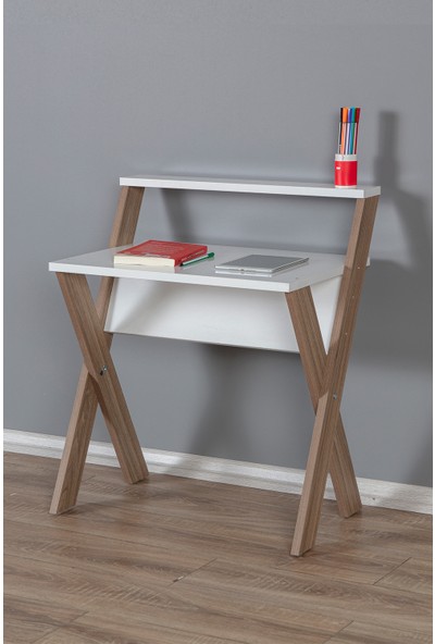 Enda Ayaklı Mini Çocuk Ders Çalışma Masası