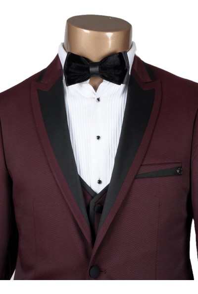 Maserto Siyah Düz Papyon