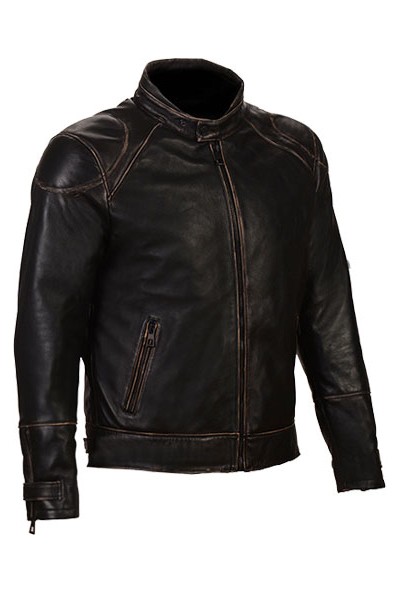 Vexo Vintage Deri Mont Siyah