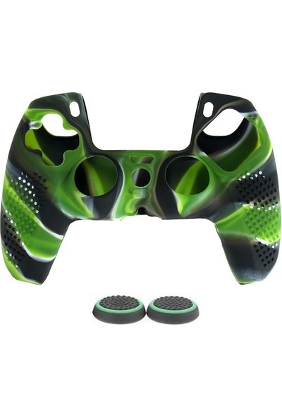 Moda Yedi Playstation 5 Dualsense Gamepad Slikon Koruyucu Set, Ps5 Slikon Kılıf ve Analog Koruyucu Moda Yedi Playstation 5 Dualsense Gamepad Slikon Koruyucu Set, Ps5 Slikon Kılıf ve Analog Koruyucu