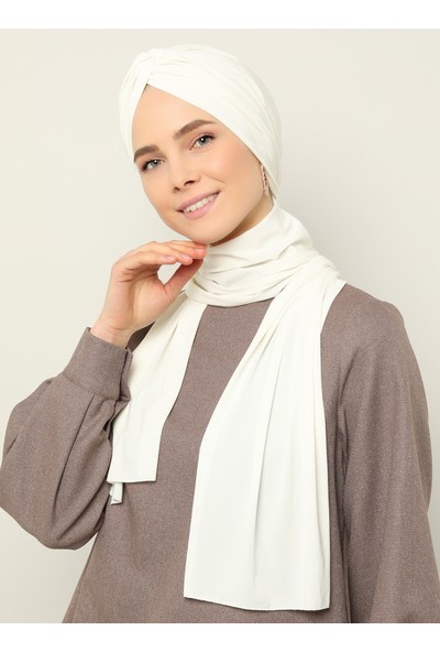 Mervin Şal Atkılı Dolama Hazır Türban