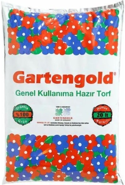 Gartengold Genel Kullanım Torf Organik Üstün Alman Kalitesi 20 Lt Gartengold Genel Kullanım Torf Organik Üstün Alman Kalitesi 20 Lt