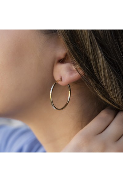 Altındöven Mücevherat Halka Küpe