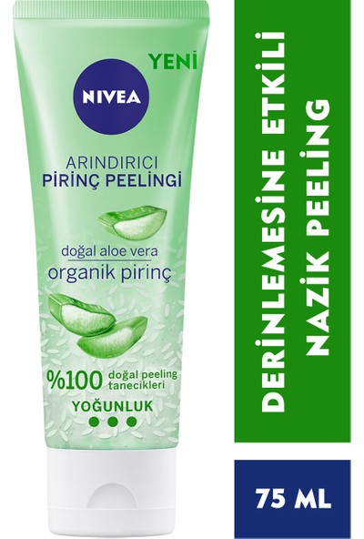 Nivea Arındırıcı Organik Pirinç Peeling 75 ml