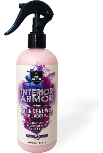 Interior Armor Torpido Parlatıcı & Koruyucu Bakım Sütü - 400 ml