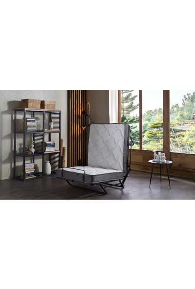 Bellona Bellona-Mondi Katlanır Somya Yatak Tek Kişilik 90X190 Taşınabilir