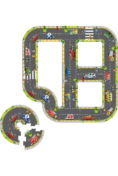 Akar Eva Jagu Konuşan Oyuncak Puzzle Sevimli Yol 20 Parça Akar Eva Jagu Konuşan Oyuncak Puzzle Sevimli Yol 20 Parça
