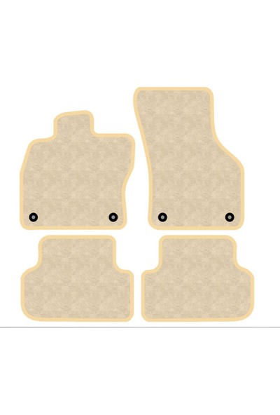 3 Tıkla Bmw X1 F48 2016-2019 Lüks Halı Paspas Bej