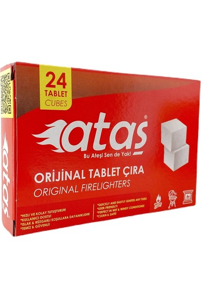 Ataş Bbq Mangal Kömür Tutuşturucu Tablet Çıra