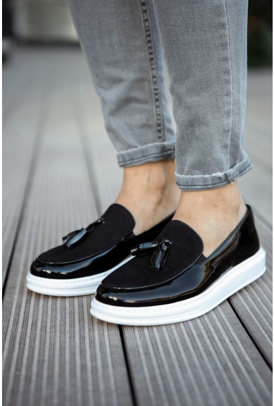 Xramburada Xramburada05 Bağcıksız Yüksek Taban Rugan Klasik Püsküllü Corcik Erkek Ayakkabı Xramburada Xramburada05 Bağcıksız Yüksek Taban Rugan Klasik Püsküllü Corcik Erkek Ayakkabı