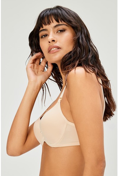 Cansoy Tulumlu Destekli Ten Sütyen