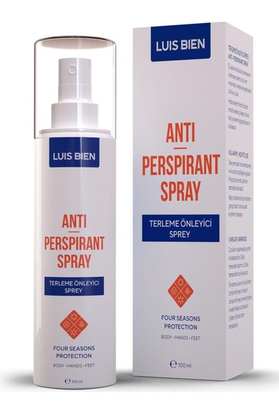 Luis Bien El Ayak ve Koltuk Altı Terleme Önleyici Sprey 100 ml