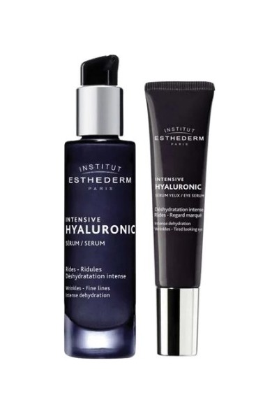 Esthederm Hyaluronic Serum Set | Yüz ve Göz Serumu 2 Ürünlü Set