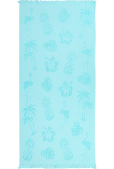 Homelover Plaj Havlusu 75X150 Gökyüzü Mavi Püsküllü Pamuk Homelover Plaj Havlusu 75X150 Gökyüzü Mavi Püsküllü Pamuk