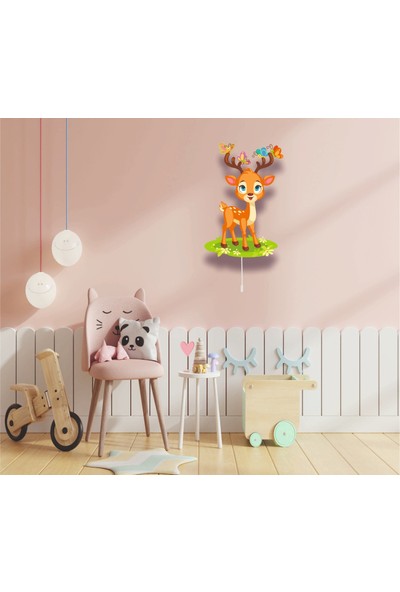 Lampare Bebe Aydınlatmalı Bambi Modeli