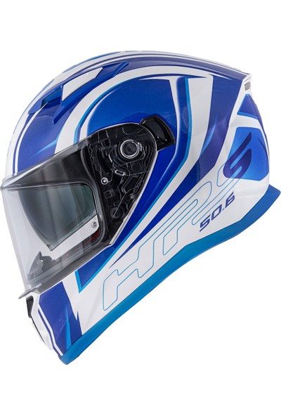 Givi Stoccarda Blades Beyaz - Mavi Kask Givi Stoccarda Blades Beyaz - Mavi Kask