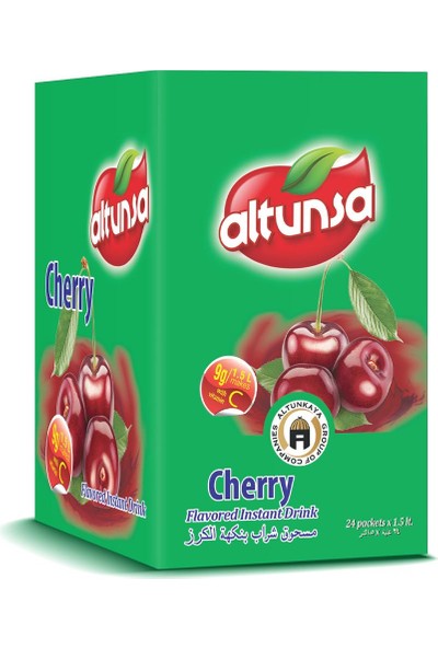 Altunsa Toz Içecek Vişne 9 gr x 24 Lü Altunsa Toz Içecek Vişne 9 gr x 24 Lü