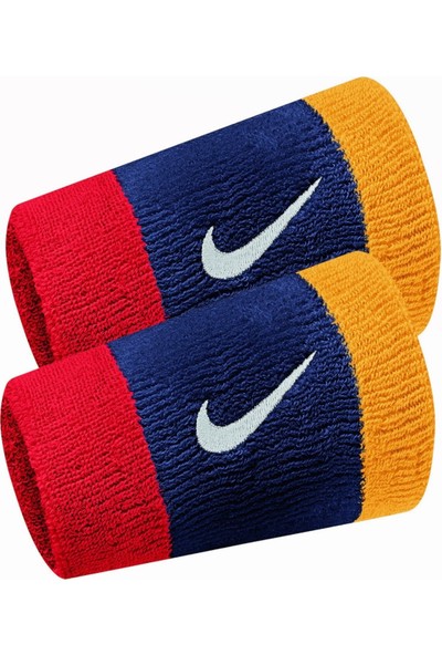 Nike Swoosh Wristbands Doublewide Uzun Havlu El Bilekliği Renkli N.000.1588.428.OS Nike Swoosh Wristbands Doublewide Uzun Havlu El Bilekliği Renkli N.000.1588.428.OS