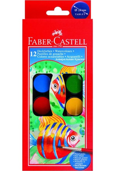 Faber-Castell Faber Castell 12'li Sulu Boya