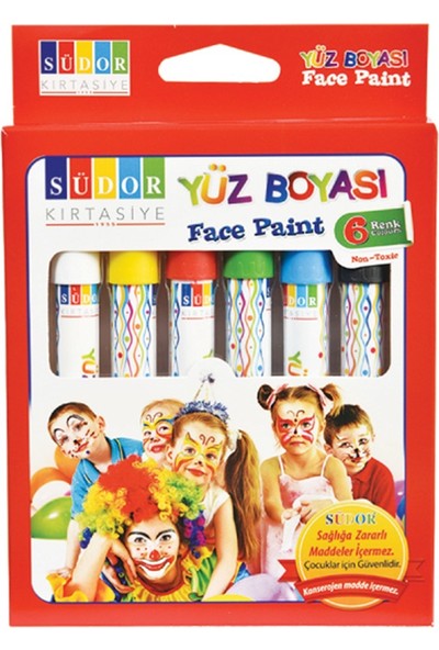 Südor 6 Renk Yüz Boyası YB01
