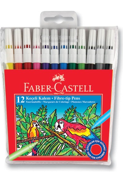 Faber-Castell Faber Castell 12'li Keçeli Kalem
