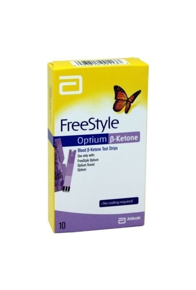 Optium Keton Ölçüm Çubuğu 10 Adet
